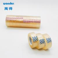 China School Use Brown BOPP Self Adhesive Tape , Box Packaging Tape 0.038mm Thickness for sale