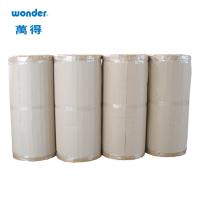 China High Tensile Strength Bopp Tape Jumbo Roll 1260mm Width  Yellowish for sale