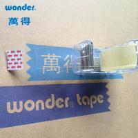 China Wonder S25A2 Invisible Water Based Acrylic Adhesive BOPP Stationery Tape for sale