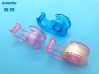 China Metal Snail Tape Cutter Dispenser 12mm Width Decorative  For Sealing for sale