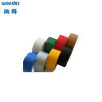 China Water Resistant Black Cloth Duct Tape 0.160mm Total Thickness For Home for sale