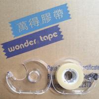 China Transparent  BOPP Stationery Tape Matte White 50mm For Labeling for sale