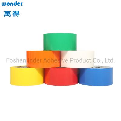 China Color BOPP Packaging Tape with Low VOC Water Based Acrylic Adhesion 0.052mm Eco-Friendly for sale