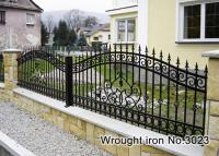 China Wrought Iron Fence for sale