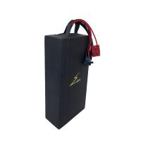 China Black 60v Lithium Battery For Electric Motorcycle LiFePO4 With 53ah Capacity for sale