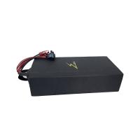 China Black 60v Lithium Battery For Electric Motorcycle LiFePO4 With 53ah Capacity for sale