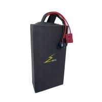 China Black 60v Lithium Battery For Electric Motorcycle LiFePO4 With 53ah Capacity for sale