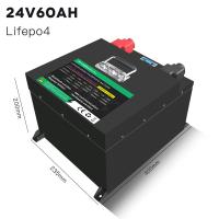 China Rechargeable LFP LifePo4 Golf Cart Battery Pack 24v 60ah With Long Life for sale