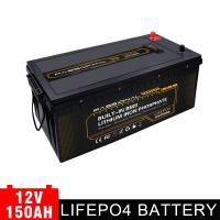 China Long Life 12V LiFePO4 Battery 150ah Solar Energy ABS Material Car Use for sale