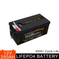 China Rechargeable Lithium 12V LiFePO4 Battery 250Ah Energy Storage For Car for sale