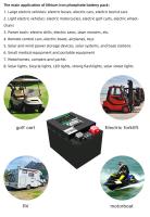 China Deep Cycle BMS 200Ah 12V LiFePO4 Battery BT Function Safe RV use for sale