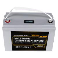 China Lead Acid 12.8 V 100ah Lifepo4 Battery , BMS Lithium Ion Phosphate Battery for sale