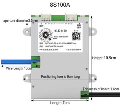 China PCB Protection ANT Smart Bms Lifepo4 8s 100a For Electric Vehicle for sale