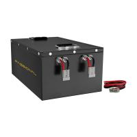 China Customize 48V 80Ah power lithium phosphate battery packs for Electrico low speed vehicle LSV E rackshaw LSV Golf cart for sale