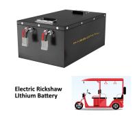 China Customize 48V 80Ah power lithium phosphate battery packs for Electrico low speed vehicle LSV E rackshaw LSV Golf cart for sale