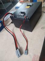 China 51.2V 48V 120Ah High Charge& Discharge Rate LiFePO4 Lithium Battery Pack for Golf Cart Build In BMS Power display for sale