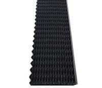 China Cooling Tower PVC Drift Eliminator Louver PVC Drift Mist Eliminators Black Drift Eliminator for sale