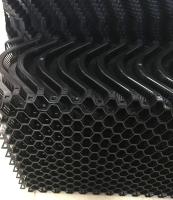China PP Plate Cooling Tower Drift Eliminator Types Demister Pad Mist Eliminator Black Drift Eliminator for sale