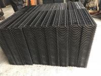 China PP Plate Cooling Tower Drift Eliminator Types Demister Pad Mist Eliminator Black Drift Eliminator for sale