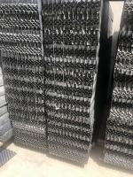 China Drift Eliminator In Cooling Tower Black Honeycomb Cellular PVC Drift Eliminator for sale