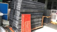 China Drift Eliminator In Cooling Tower Black Honeycomb Cellular PVC Drift Eliminator for sale