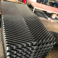 China Induced Draft Cooling Tower Fill Pack Counter Flow Cooling Tower Fill 610mm for sale