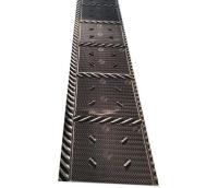 China Black Tower Fill Packing Cooling Tower PVC Fills CPVC PP Cooling Tower Fills for sale