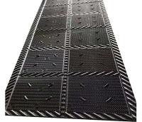 China Black Tower Fill Packing Cooling Tower PVC Fills CPVC PP Cooling Tower Fills for sale