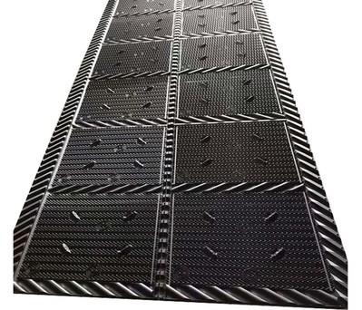 China Black Tower Fill Packing Cooling Tower PVC Fills CPVC PP Cooling Tower Fills for sale