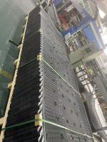 China High Efficiency Heat Dissipation Black PVC Cooling Tower Fill for sale