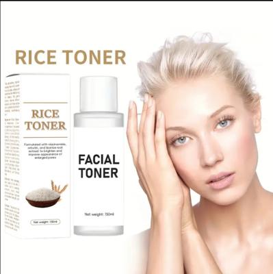 China 77% Face Rice Toner OEM Cosmetic Factory Rejuvenates Skin Moisturizing for sale