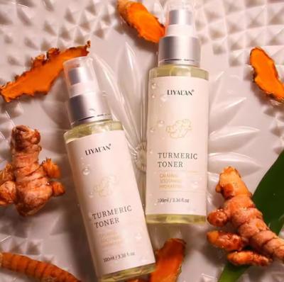China Private Label Face Mist Spray OEM Cosmetic Vitamin C Turmeric Skin Toner for sale