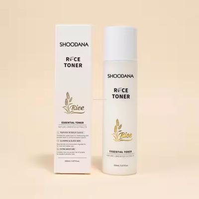 China Rice Facial Toner Cosmetic OEM Factory Rice Pure Essential Toner for sale