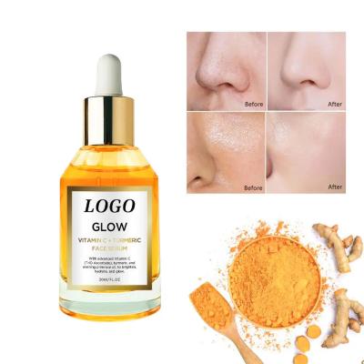 China Organic Skin Revitalizer Face Turmeric Serum Ginger Extract Face Brightening Serum for sale