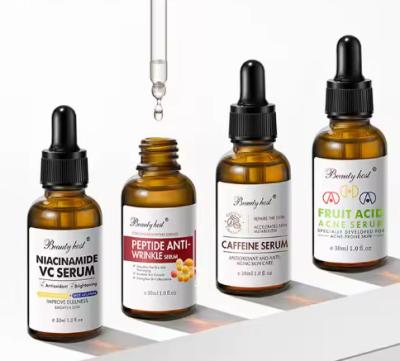 China Private Label VC Facial Serum ODM Whitening Brightening Face Serum for sale