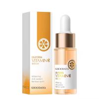 China Hot Sale Face Care Serum Beauty Facial Vitamin C Brightening Serum With Vitamin E Hyaluronic Acid Serum for Face for sale