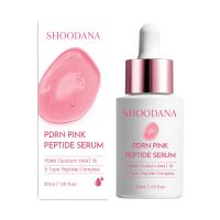 China Private Label Organic Skin Care Facial Whitening Anti Aging Vitamin C Serum for Face With Pdrn Pink Peptide for sale