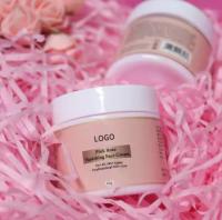 China Custom Korean Skin Care Facial Moisturizer Private Label Pink Brightening Natural Organic Whitening Face Rose Cream for sale
