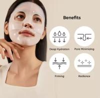 China Collagen Hydrating Mask a Facial Hydrogel Mask Containing Low Molecular Weight Collagen for Firming and Moisturizing Effects for sale