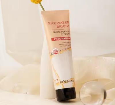 China Face Wash Facial Cleanser Whitening Face Wash With Rice Extract for Oily Dry Skin for sale