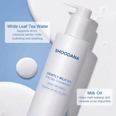 China Wholesale Face Care Stronger Skin Barrier Hydrated and Cleansing Purify Facial Cream Skin Milk Oil Cleanser for Makeup Remove for sale