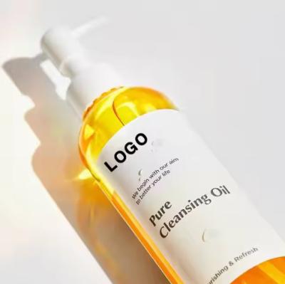 China Label Pure Cleansing Oil Makeup Remover Oil Reduce Blackhead Nourishing for sale