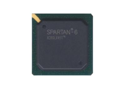 China Integrated Circuit Chip XC6SLX45-2FGG484I FPGA IC High Speed Serial Connectivity for sale