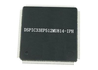 China DSPIC33EP512MU814-I/PH 16-Bit Microcontrollers and Digital Signal Controllers with High-Speed USB and Advanced Analog for sale