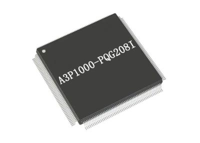 China 208-BFQFP A3P1000-PQG208I Single-Chip 350 MHz Field Programmable Gate Array for sale