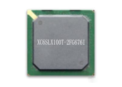 China Spartan 6 FPGA Chip XC6SLX100T-2FG676I 676BGA Embedded Field Programmable Gate Array for sale
