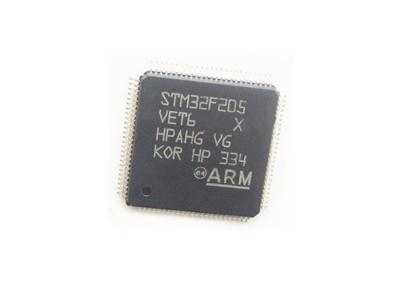 China Microcontroller MCU STM32F205VET6 Microcontroller IC 32-Bit Single-Core for sale