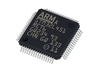 China STM32L451RET6 80MHz Single Core 64-LQFP Surface Mount Microcontroller IC for sale