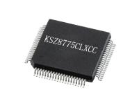 China Integrated Circuit Chip KSZ8775CLXCC Integrated 5Port Ethernet Switch IC 80-LQFP for sale