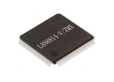 China Electronic Integrated Circuits 128-TQFP LAN8814-V/ZMX 4-Port Ethernet Transceiver IC for sale